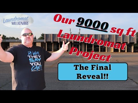 Amazing Laundromat Renovation in 60 Seconds!