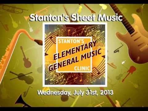 2013 Elementary General Music Clinic! – Stanton's Sheet Music