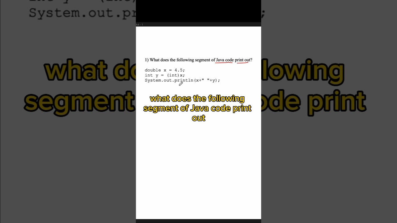 Struggling with Java? 👀Follow to solve more problems with us #computerscience #java #coding #shorts