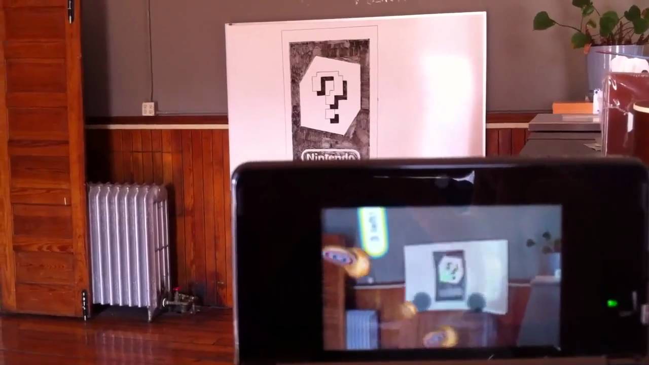 Playing 3DS Augmented-Reality Games With A Whiteboard