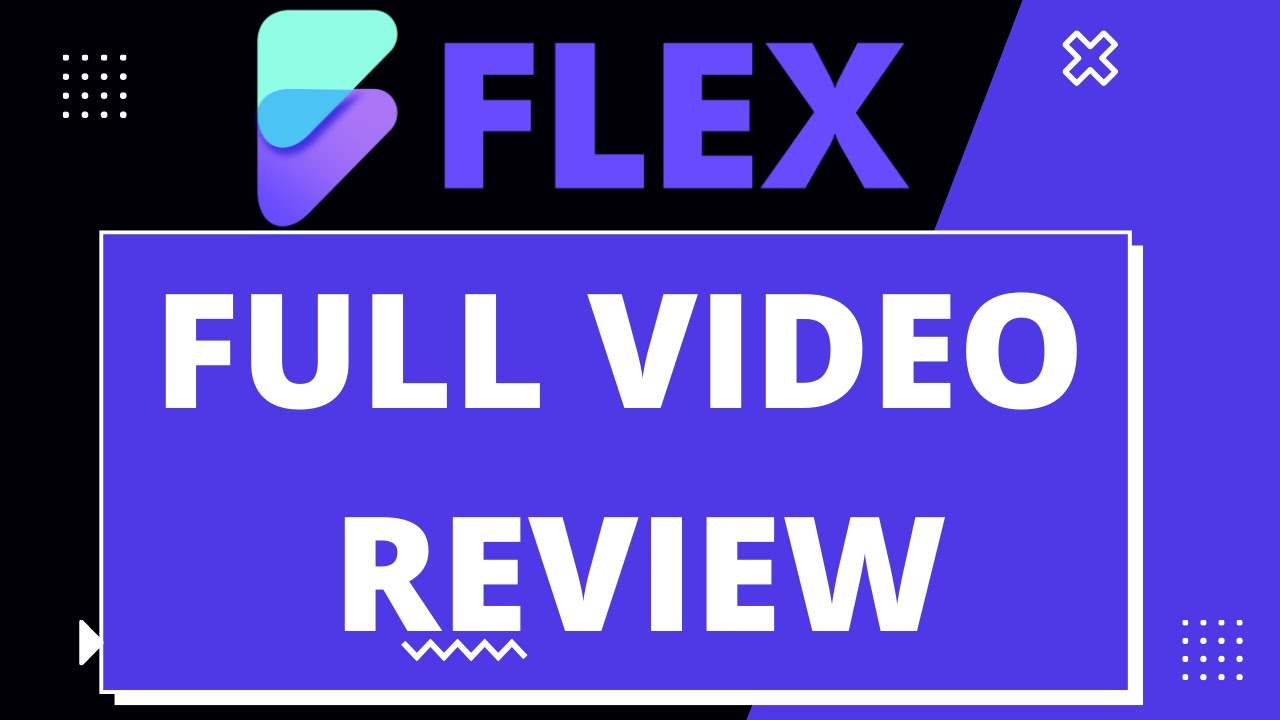 FLEX SOFTWARE  FULL REVIEW VIDEO