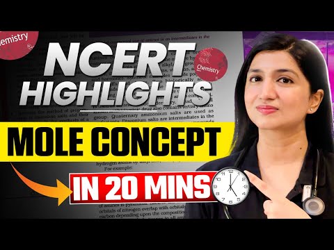 🔥 NEET 2025 Chemistry: NCERT Highlights | Some Basic Concepts in Just 20 Minutes! | Akansha Karnwal