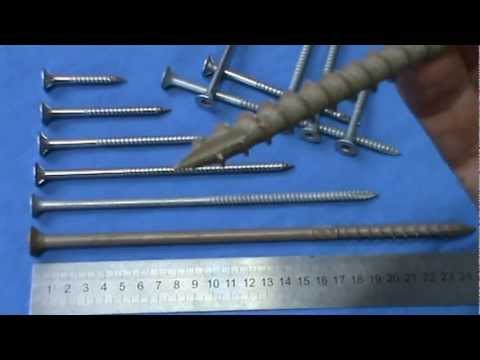Stainless Steel and Galvanized Batten Screws video.mpg