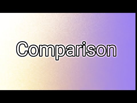 Comparison (Canon VS Fanon designs)