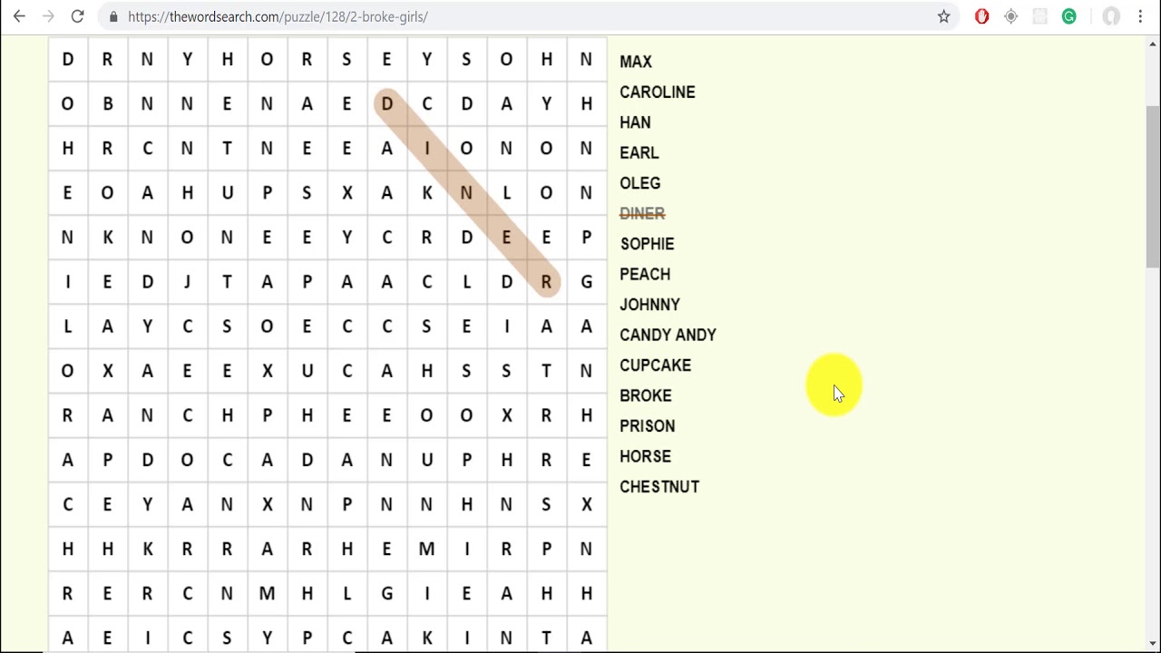 5 Websites for Free Printable Word Search Puzzles Large Print