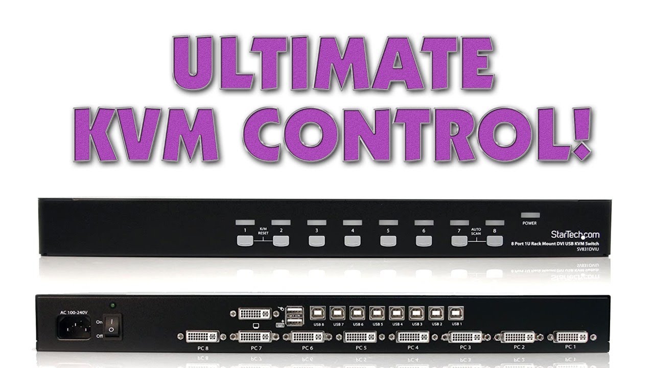StarTech 8-Port KVM Switch Review