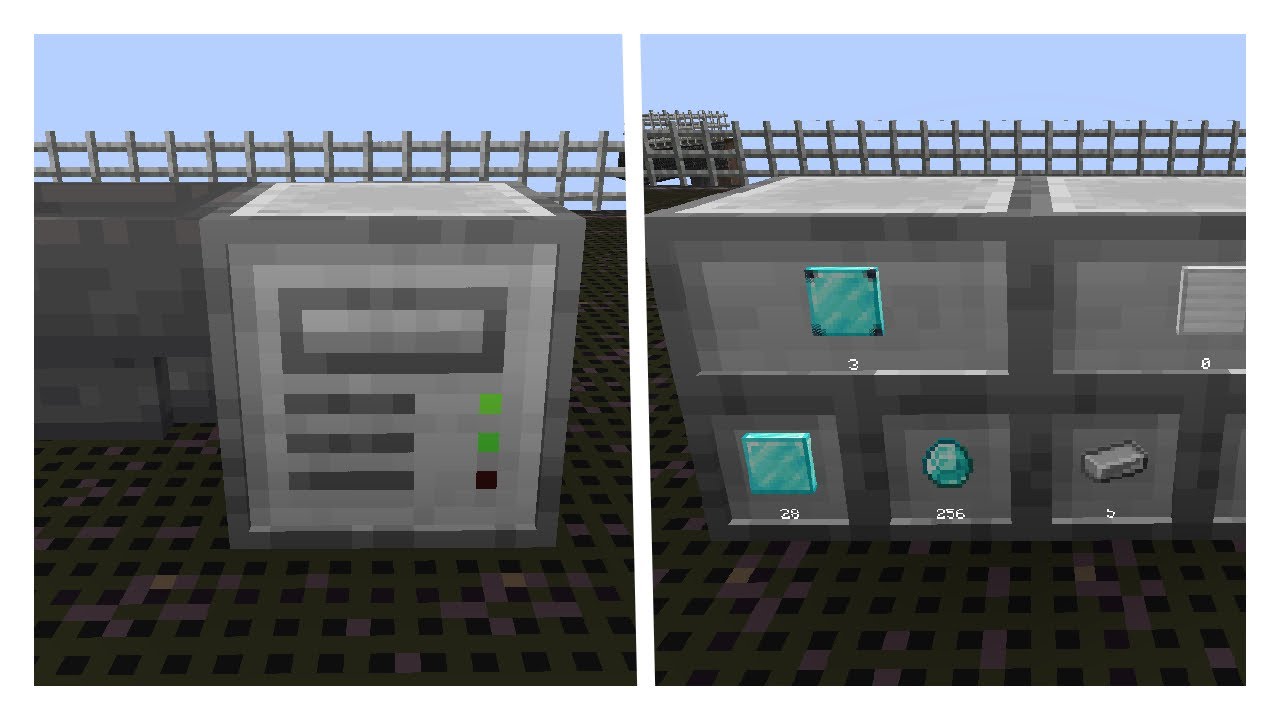 Simple Tutorial On Functional Storage (Minecraft)
