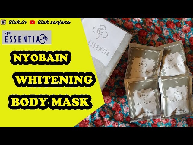Review White Glow Whitening Body Mask dari Spa Essentia - Beauty Journal