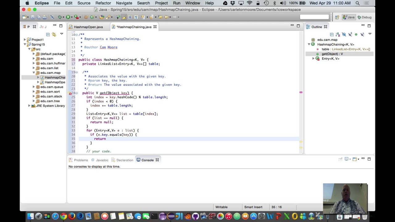 Chained Hashtable Solution