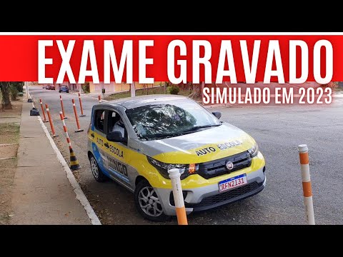 EXAME GRAVADO - Prova de Carro - Simulado 2023