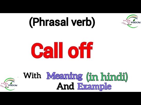 meaning of call off in hindi Call off meaning in hindi | Momentous English