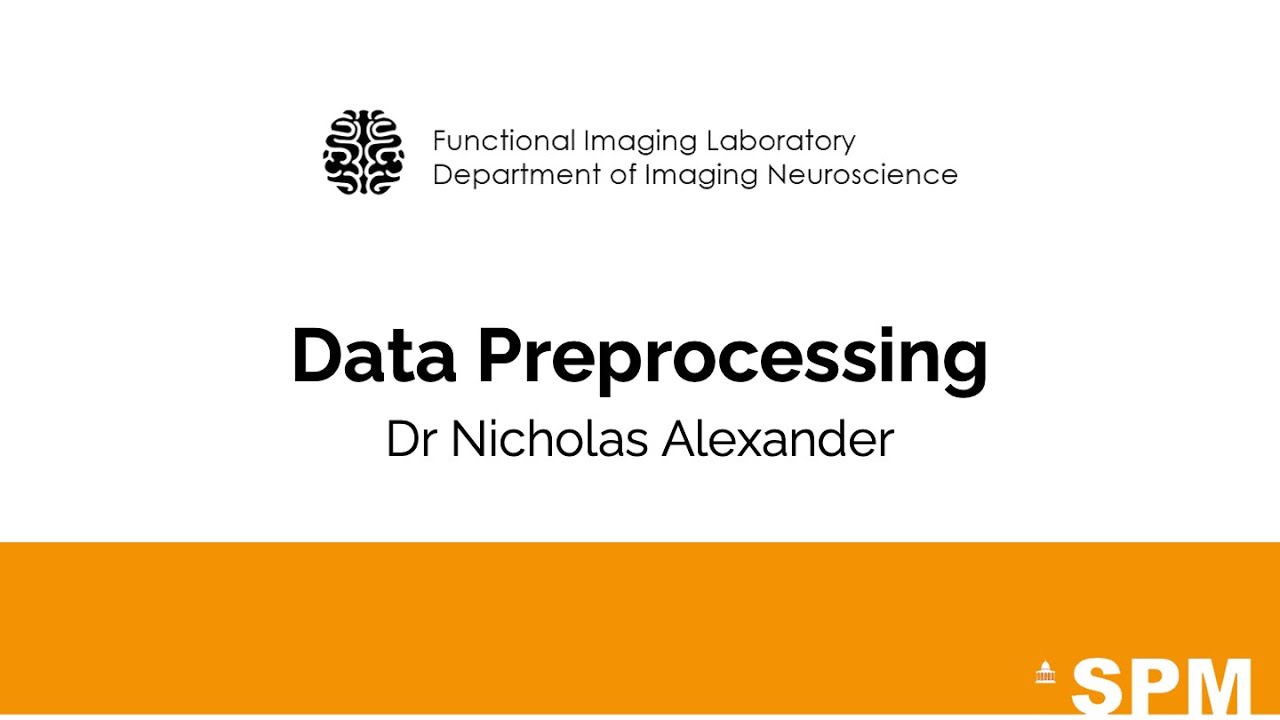 Data Preprocessing | Dr Nicholas Alexander | SPM for EEG and MEG