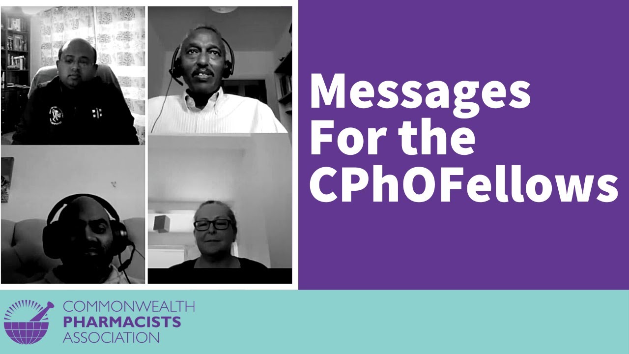 CPhO Global Health Fellows 2020 - Commonwealth Pharmacists Association