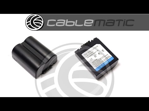 Batería compatible Panasonic®Lumix®CGA-S006E distribuido por CABLEMATIC ®
