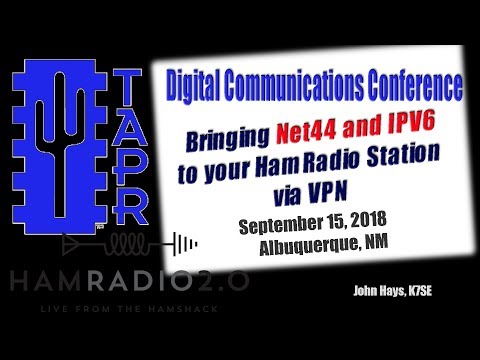 Bringing Net44 and IPV6 to your Ham Radio Station via VPN