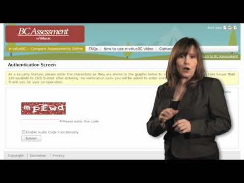 BC Assessment E-value Online