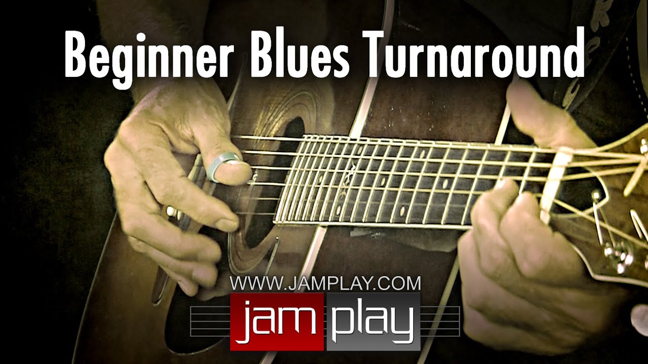 Blues Guitar Lesson - Easy Beginner Blues Turnaround