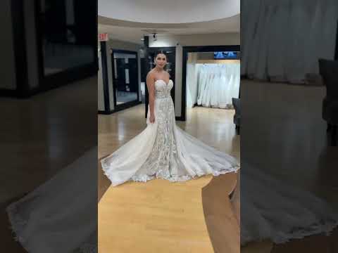 two silhouettes in one a dramatic statement as you walk down the aisle in a showstopping gown
