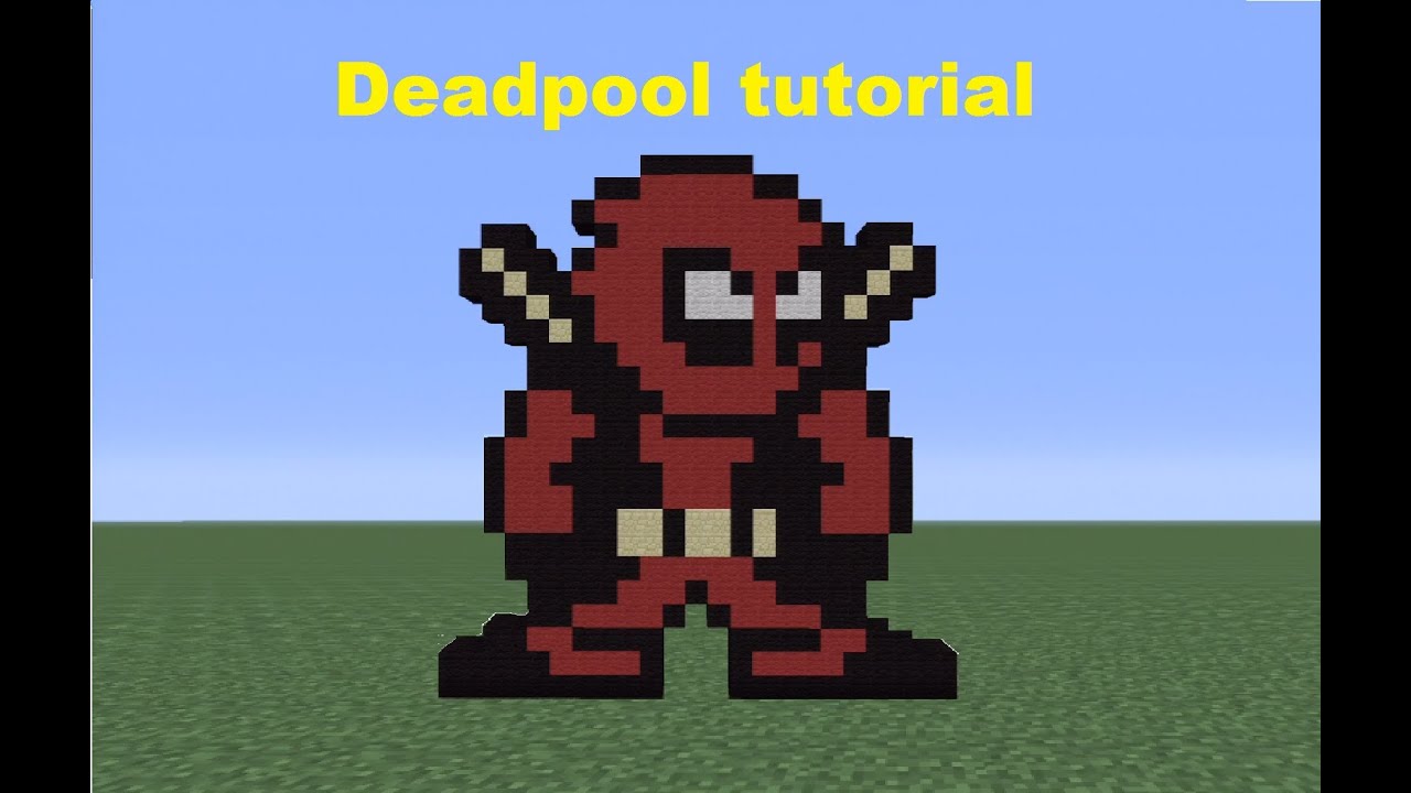 Minecraft 360: How to Build Deadpool *Remake*