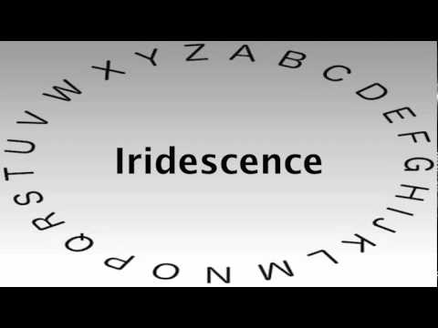 SAT Vocabulary Words and Definitions — Iridescence
