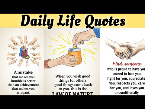 Daily Life Inspirational Quotes | Positive Attitude Quotes | Quotes About Life