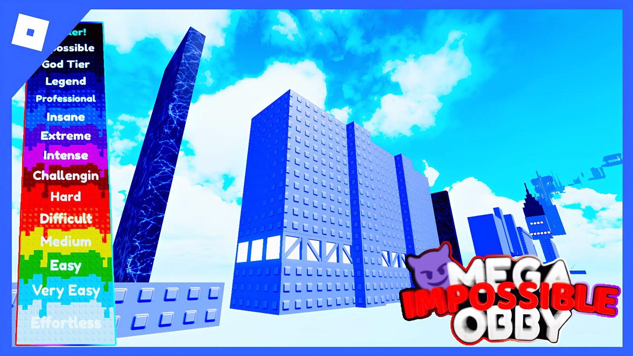 Mega Impossible Obby [All 200 Stages] | Roblox
