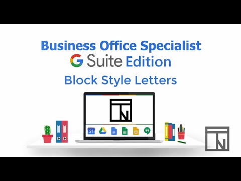 Block Style Letter