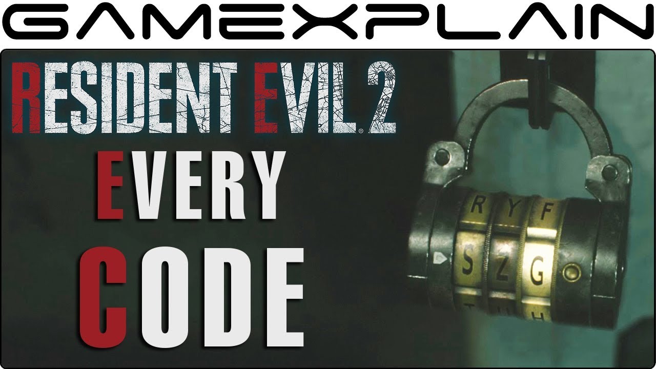 Resident Evil 2 Remake - How to Unlock Every Safe & Lock - GUIDE