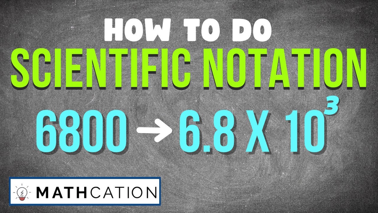 How to Write Numbers in Scientific Notation Explained in 4 Simple Steps | 8th Grade