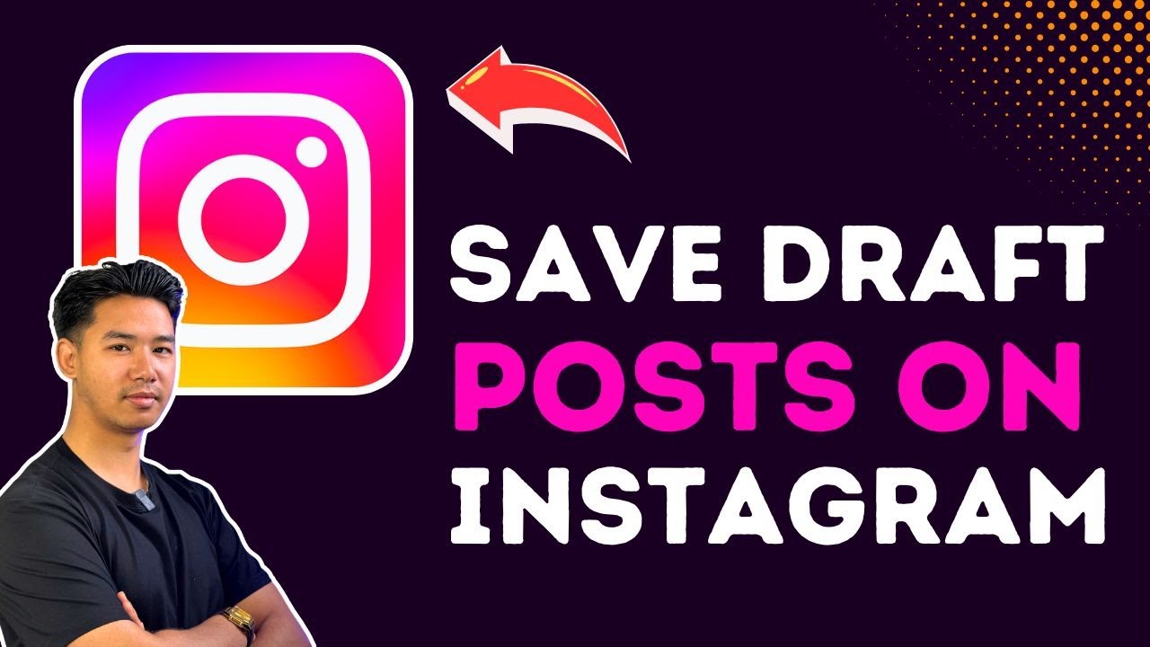 How To Save Draft Posts On Instagram !