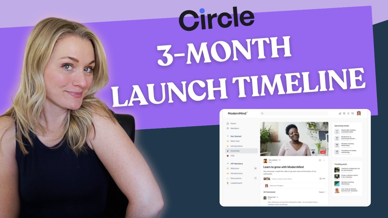 Circle Community Launch Checklist: 3 Months to Success