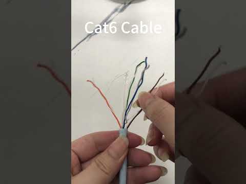 What is the difference between cat6 and cat5e? #cable #cat5e #network #internet #cat6 #factory