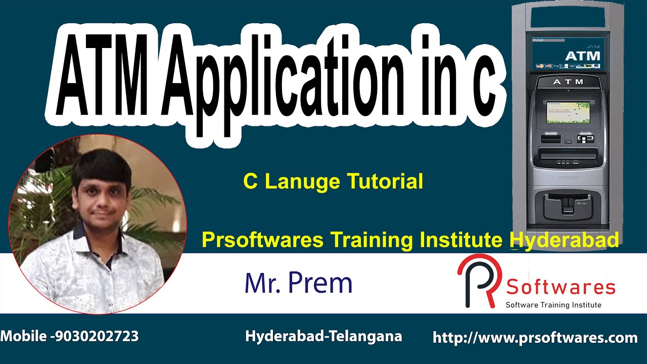 C Language Project for Beginner | Atm Application in C language