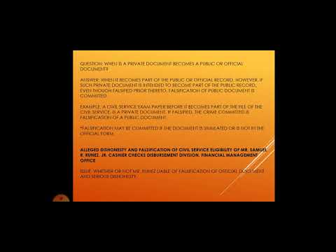 Criminal Law 2 Revised Penal Code Article 170 Falsification of Legislative Documents
