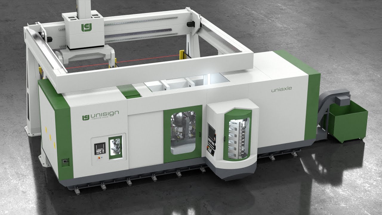 CNC Machine Animation