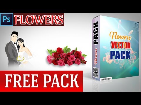 Free Flower PNG Pack for wedding designs | Studio MS