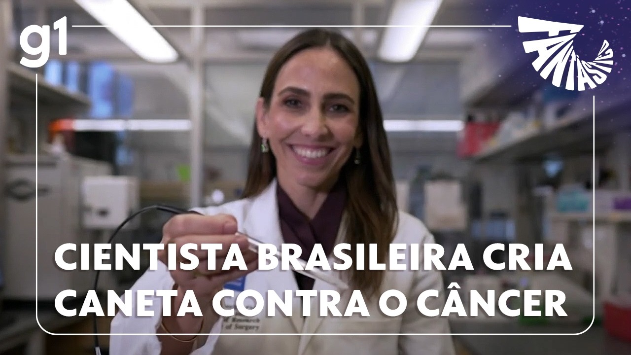 Fantastic: Meet the Brazilian scientist who created a pen to fight cancer.