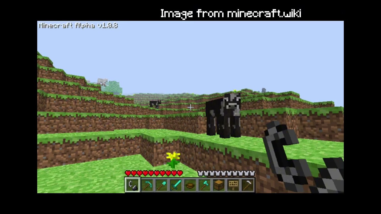 All Minecraft Java Edition version alpha lost versions