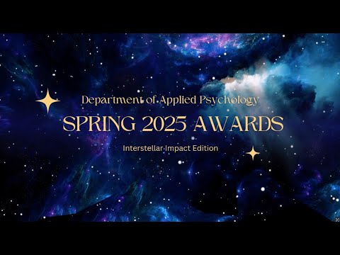 Spring '25 Department Award Winners