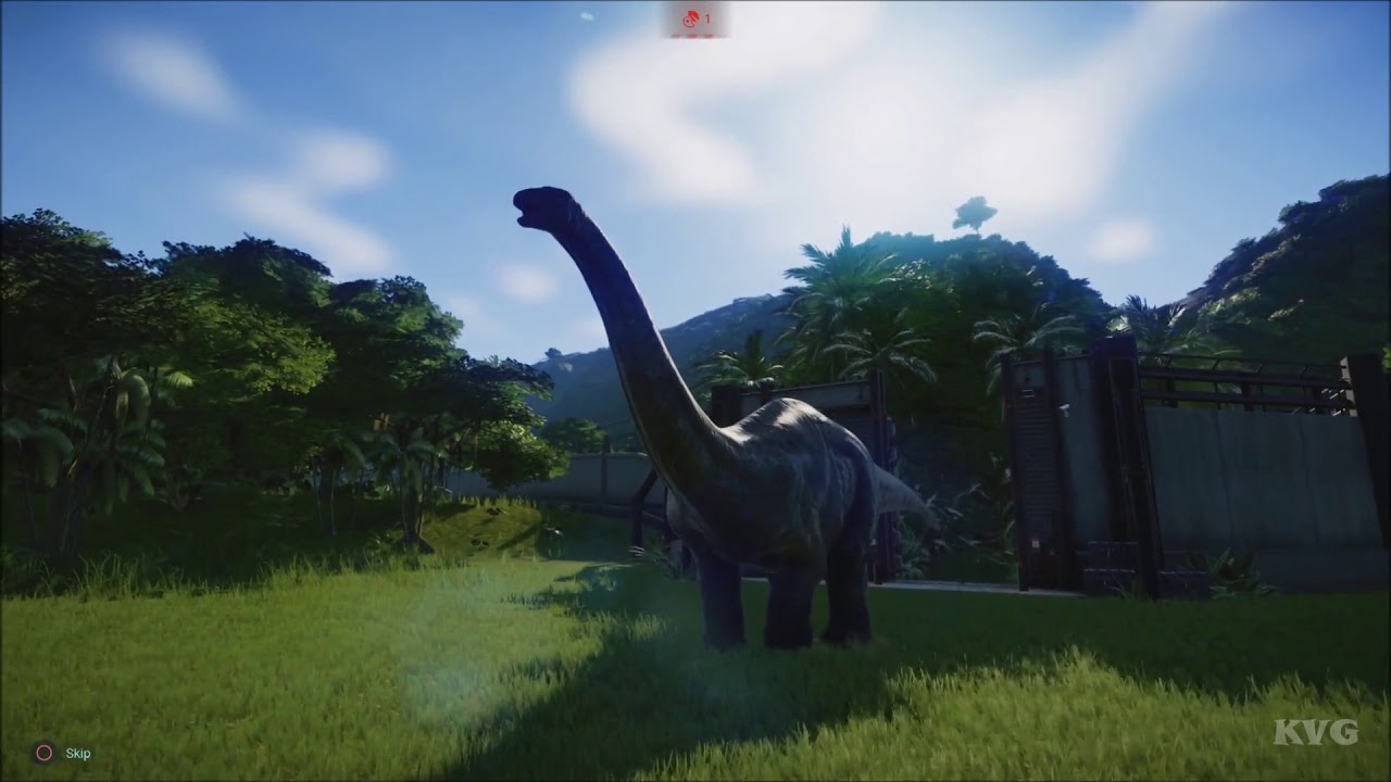Jurassic World: Evolution - Apatosaurus Sound Test