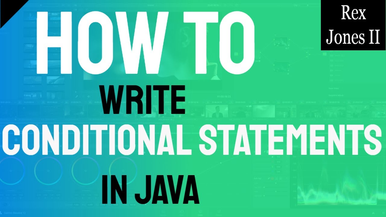 ✔ Java Conditional Statements | (Video 186)