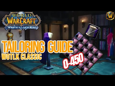 SPEED Tailoring Guide | WotLK Classic