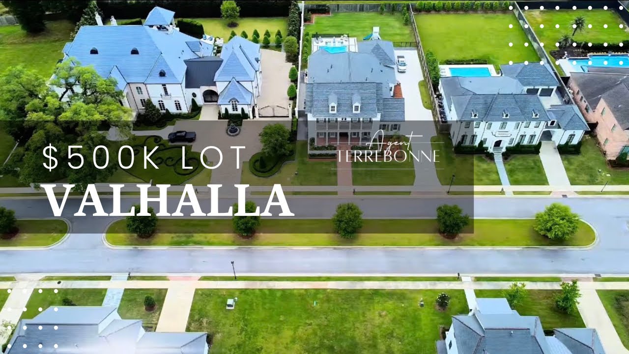 $500K Luxury Lot in Valhalla | Highland Rd Baton Rouge | 1/2 Acre