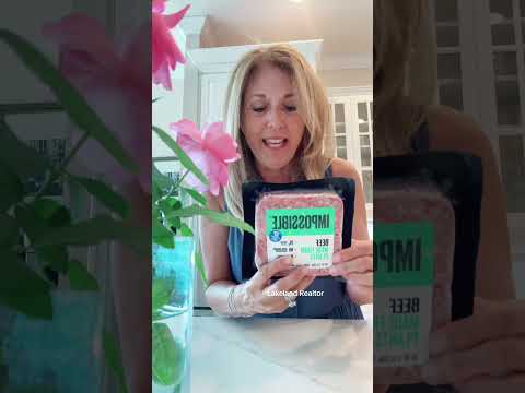Impossible burger!? What is your healthy alternative to meat?#elizabethwillers#vegetarian #lakeland