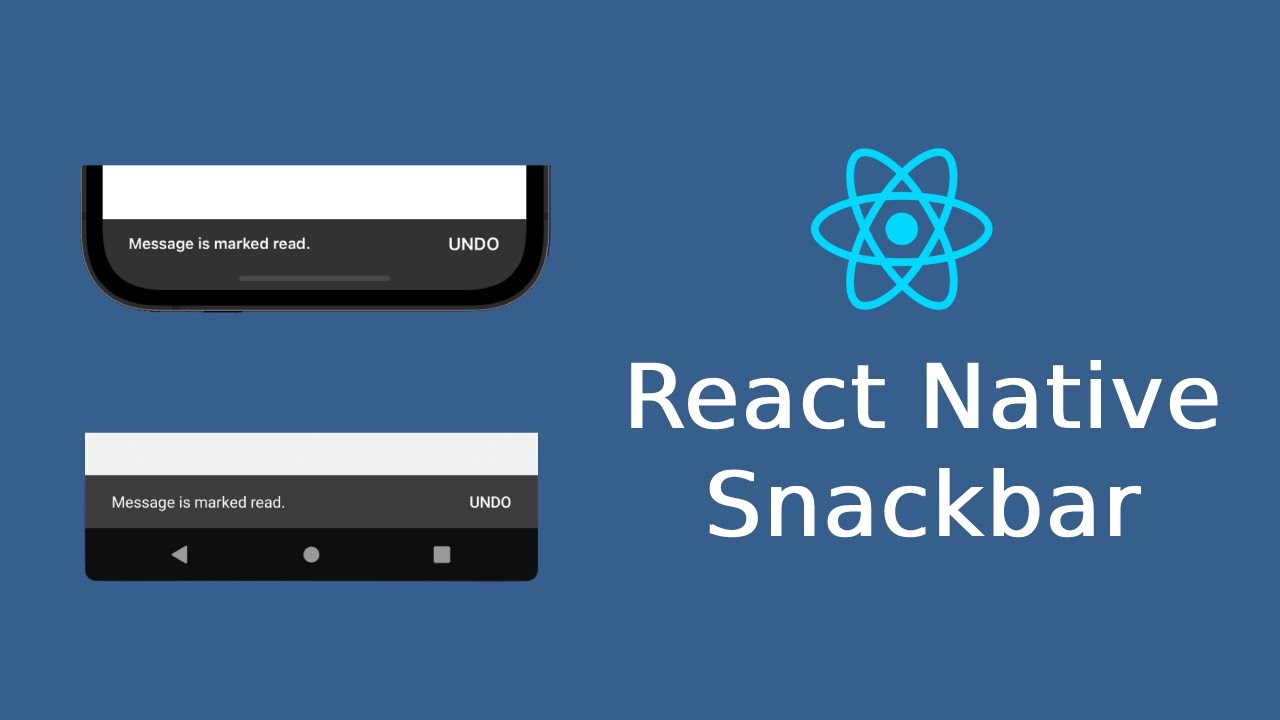 React Native | Snackbar