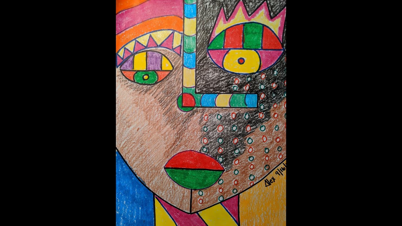 Picasso Style Portrait