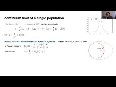 MS16C - Jan Engelbrecht: Is the Ott-Antonsen manifold attracting?