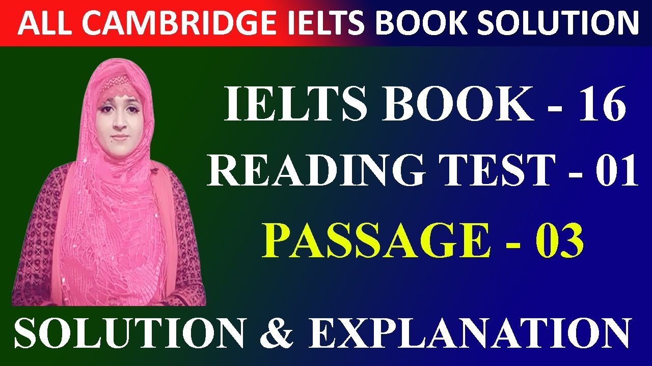IELTS 16 READING TEST 1 PASSAGE 3 | The Future of Work Passage Answer With Explanation