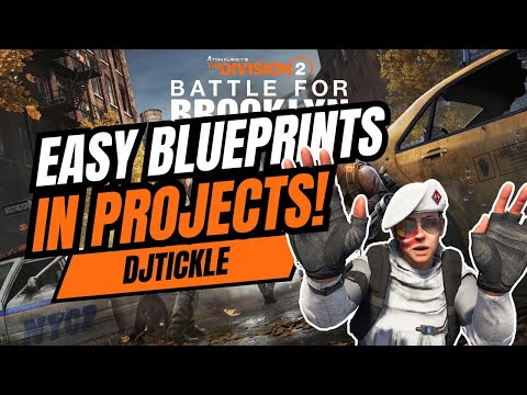 FARM PROJECTS FOR BLUEPRINTS! #TheDivision2