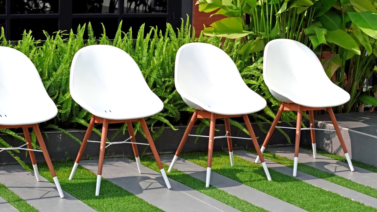 7pc Metz Rectangular Teak/Resin Patio Dining Set - Amazonia Now on Target Black Friday 2019